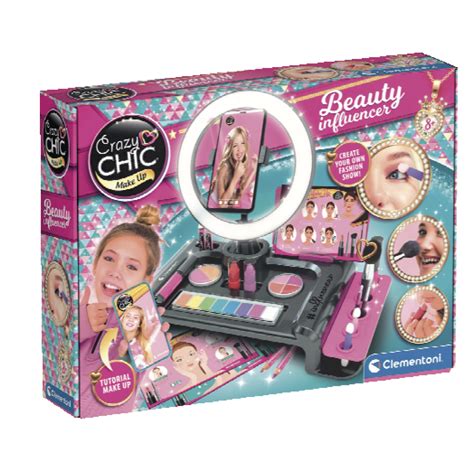 Make up sada Influencer Crazy Chic Clementoni levně Kupi cz