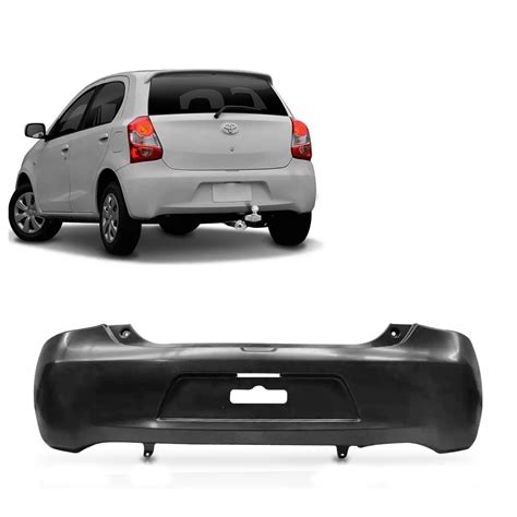 Parachoque Traseiro Etios Hatch Preto