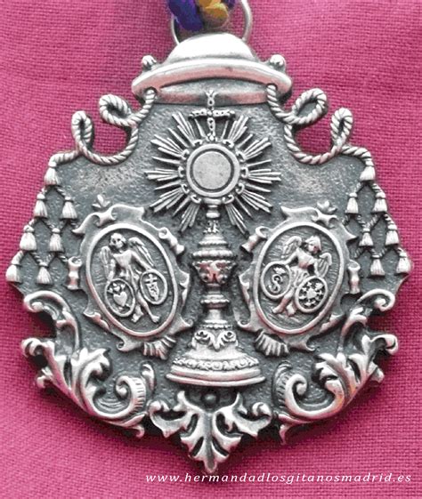 Medalla Hdad Sacramental Y Carmelitana De Los Gitanos Madrid