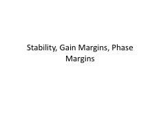 GainMarginandPhaseMargin Pdf Stability Gain Margins Phase Margins
