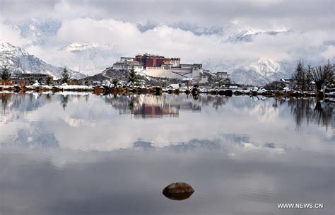 In Pics Scenery Of Lhasa After Snowfall Xinhua English News Cn