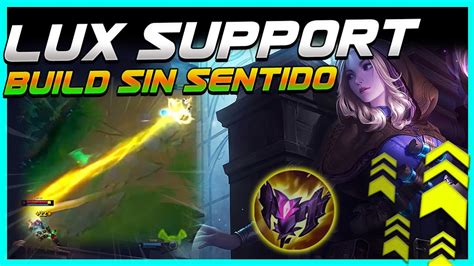 RUNA Y BUILD PARA JUGAR LUX SUPPORT GUIA LEAGUE OF LEGENDS S14 TIPS