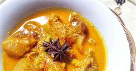Resep Gulai Kikil Tunjang RM Padang Oleh Nirastorytummy Cookpad