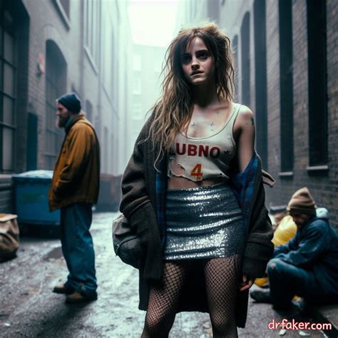 Emma Watson As Junkie Hobo Ai Generated 9GAG