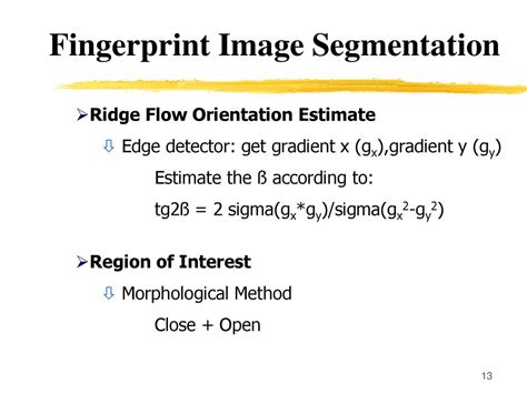 fingerprint recognition ppt download