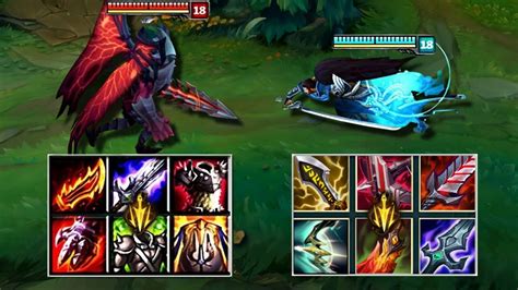 OLD AATROX Vs YASUO FULL BUILD FIGHTS Old Aatrox Montage YouTube