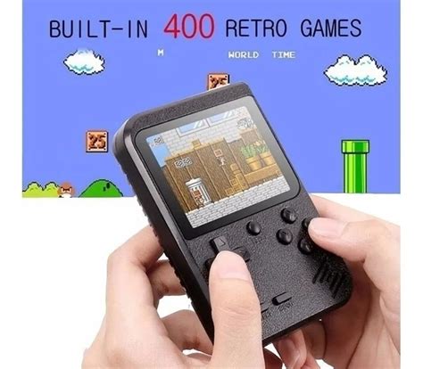 Vídeo Game Retrô Mini Sup Game Box Plus 400 Jogos Portátil