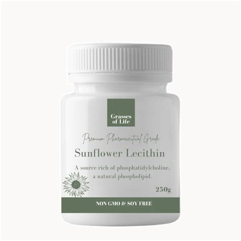 Sunflower Lecithin Grasses Of Life The Vitamin Outlet