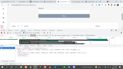 Jquery Laravel Yajra Datatable Is Not Loading The New Filter Data In
