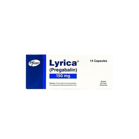 Lyrica 150mg Capsule 14 S Uses Formula Side Effects