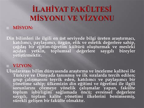 PPT T C Kilis 7 Aralık Üniversitesi İlahiyat Fakültesi 2012 2016