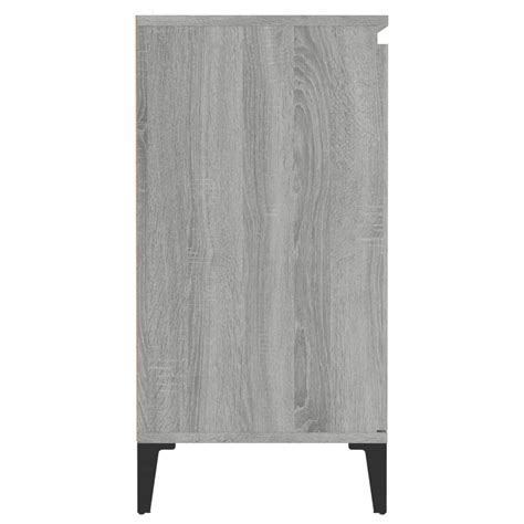 Sideboard Grau Sonoma X X Cm Holzwerkstoff Weddig