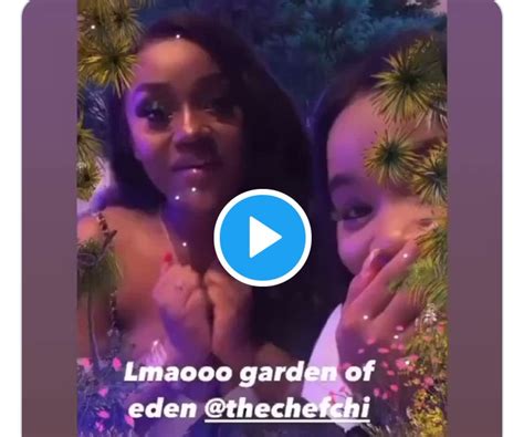 Moment Davido S Girlfriend Chioma Thechefchi Showing Off Herself Goes Wild