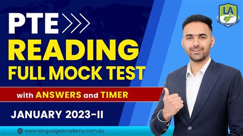PTE Reading Full Mock Test With Answers January 2023 II Language