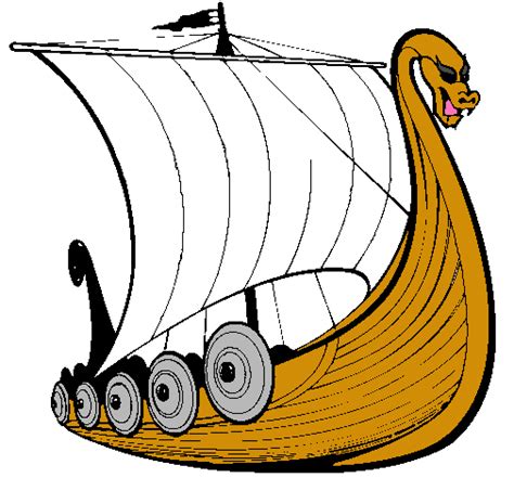 Dibujo De Barco Vikingo Pintado Por Alex En Dibujos Net El D A