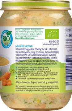 HIPP BIO od pokoleń danie w słoiczku Zupka koperkowa z ryżem i