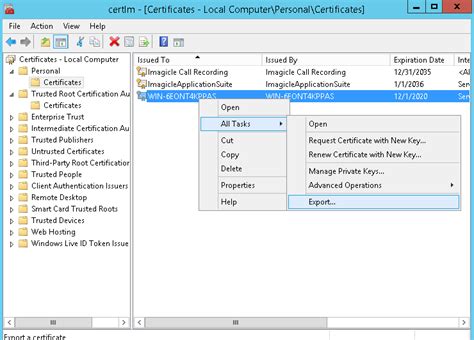 Imagicle Administration Guides And Knowledge Base TLS 1 2 Support