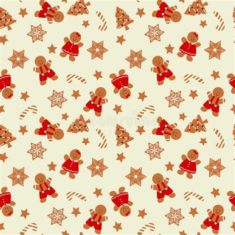 Gingerbread Man Wallpaper Stock Illustrations 3 680 Gingerbread Man