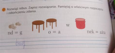 Rozwi Rebus Zapisz Rozwi Zanie Pami Taj O W A Ciwym Rozpocz Ciu I