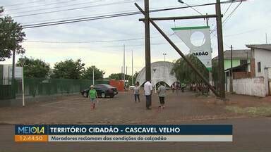 Meio Dia Paraná Cascavel Moradores do Cascavel Velho reivindicam