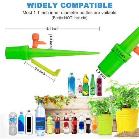 Système d arrosage automatique goutte à goutte Durable 6 pièces 12