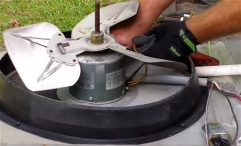 How To Replace A Condenser Fan Motor On An HVAC Heat Pump Or Air