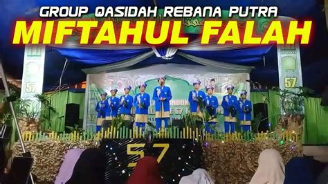 QASIDAH REBANA Al Falah Putra Pondok Pesantren Miftahul Falah