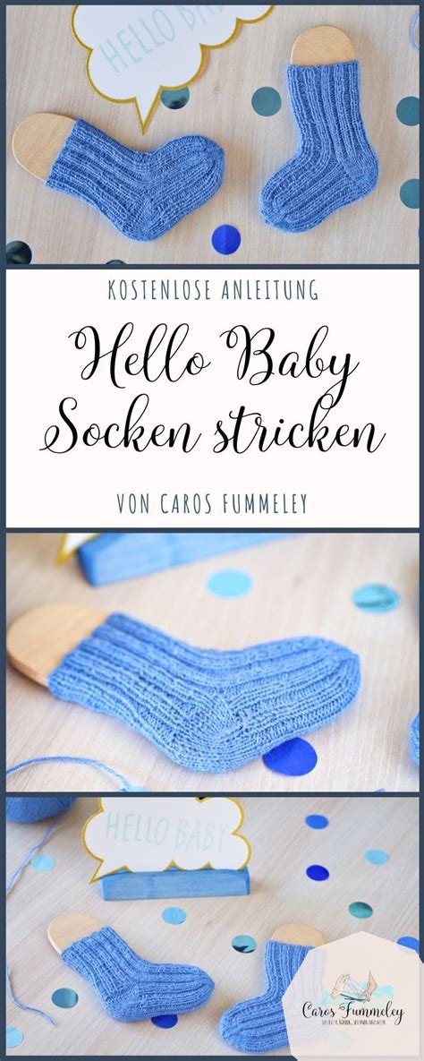 Babysocken Stricken Kostenlose Anleitung Babysocken Stricken