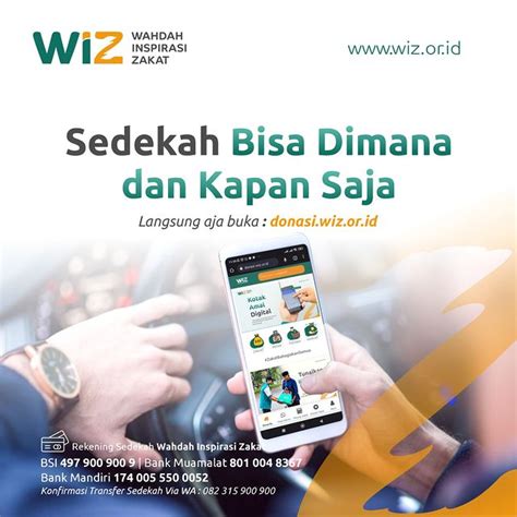 Sedekah Bisa Dimana Dan Kapan Saja Wahdah Inspirasi Zakat