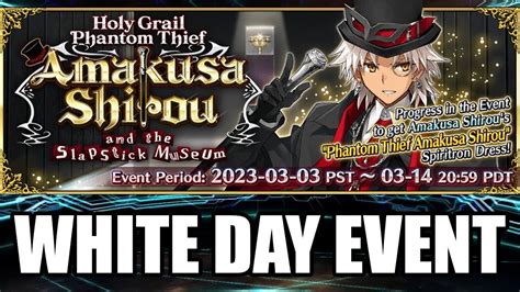 Fate Grand Order Holy Grail Phantom Thief Amakusa Shirou The