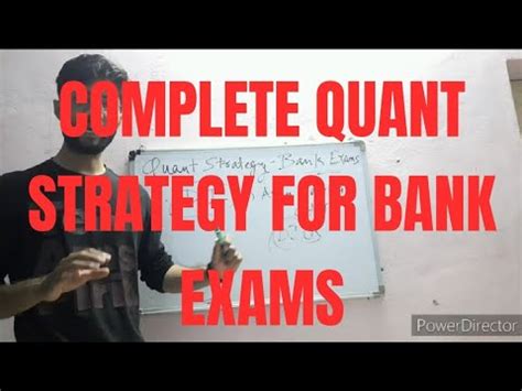 Complete Strategy For QUANT For Banking Exams Everything You Need