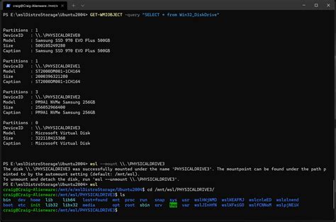 windows 11利用wsl 2 支持直接挂载 linux ext4 磁盘 三十一度