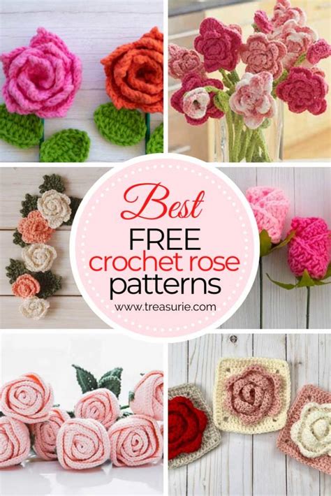 Easy Crochet Rose Free Crochet Pattern Moara Crochet Eduaspirant
