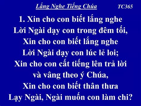 PPT Lắng Nghe Tiếng Chúa PowerPoint Presentation free download ID
