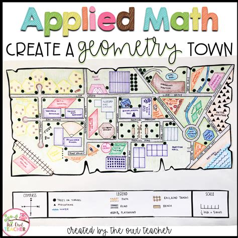 Having Fun With A Geometry Map Project Geometry Project Based