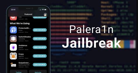 Palera1n Jailbreak For IOS 16 5 IOS 15