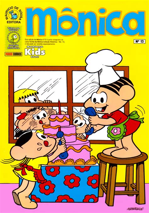 Gibis Clássicos Turma da Mônica Coleção Histórica Mônica n 13 Panini