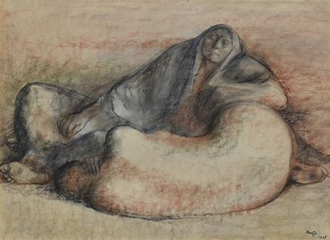 Francisco Zuñiga Women in Front of Fire