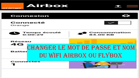 Changer Le Mot De Passe Et Nom Du Wifi Airbox Ou Flybox YouTube