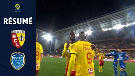 RC LENS ESTAC TROYES 4 0 Résumé RCL ESTAC 2021 2022