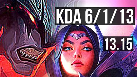 AATROX Vs IRELIA TOP 6 1 13 1 6M Mastery 400 Games KR Master