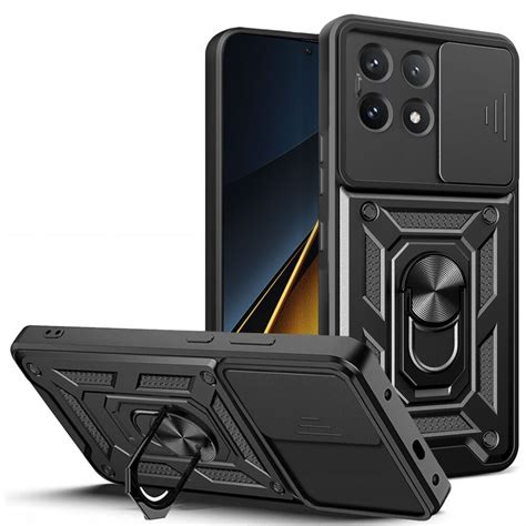 TECH PROTECT CamShield Pro Do Xiaomi Poco X6 Pro 5G Czarny Etui