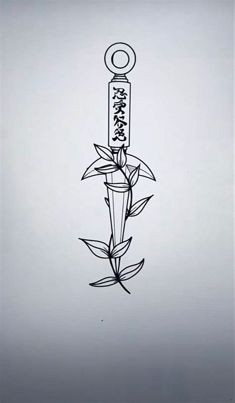 Minato Kunai Anime Tattoos Naruto Tattoo Small Japanese Tattoo