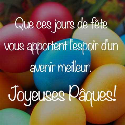 Voeux de Pâques souhaiter une bonne et joyeuse fête à tous
