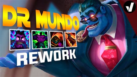 REWORK DR MUNDO HABILIDADES REVELADAS League Of Legends YouTube