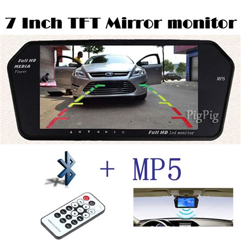 Prodotto 1024x600 High Resolution 7INCH TFT LCD Rearview Monitor