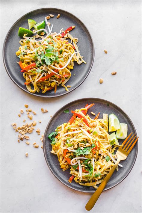 Easy Vegan Pad Thai In Minutes From My Bowl