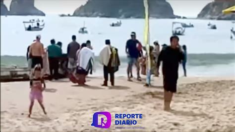Mujer sí fue atacada por un tiburón en Melaque Reporte Diario Vallarta