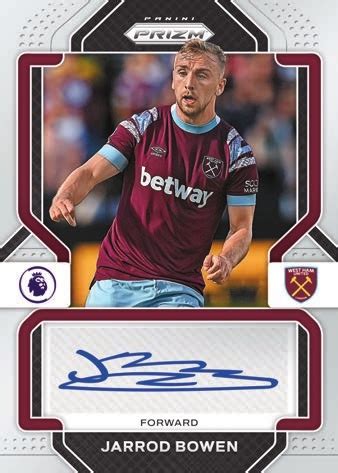 2022 23 Panini Prizm Premier League Checklist Set Info Boxes