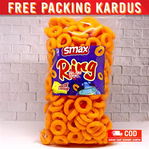 SNACK MAKANAN RINGAN KILOAN RING IKAN PEDAS KRUPUK IKAN KRUPUK